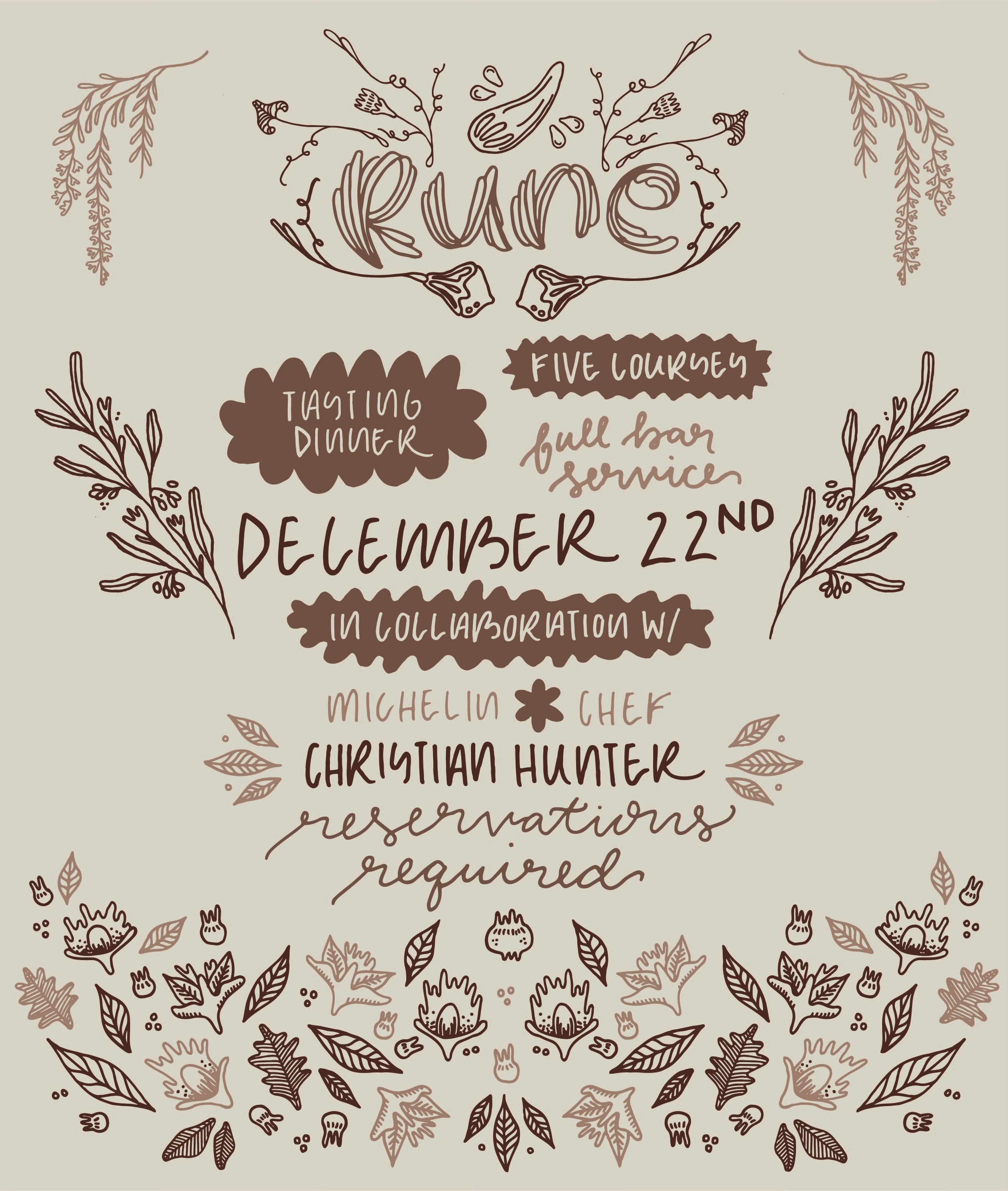 It's a One Time Only Dining Experience: Chef Christian Hunter of the ...